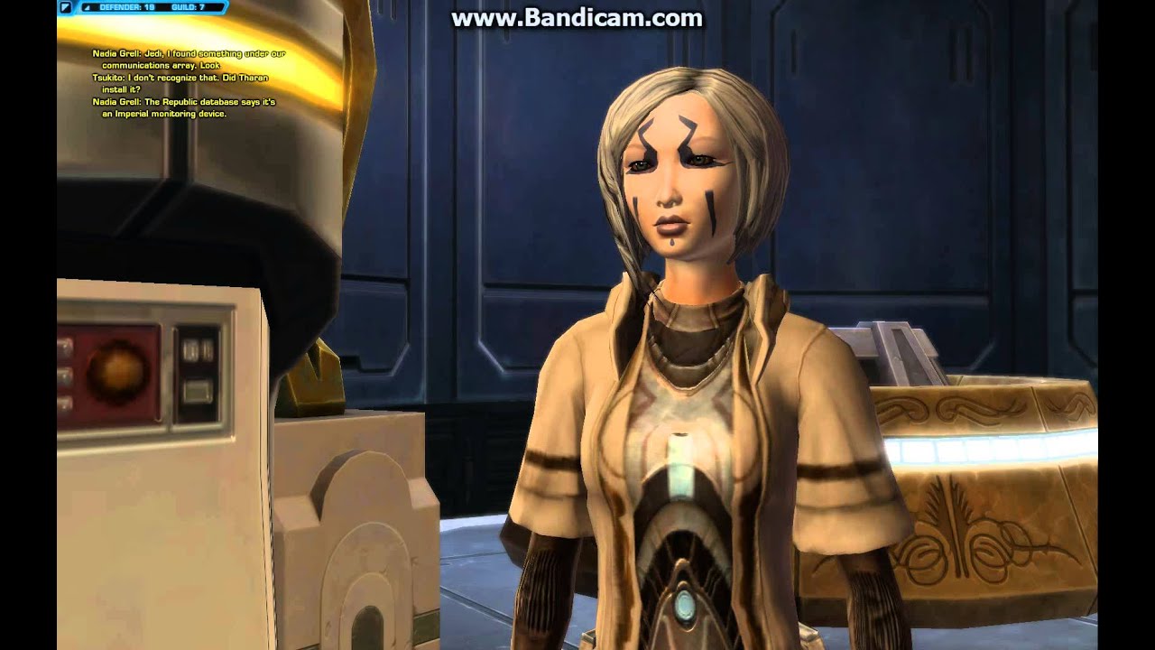 Swtor - Jedi Consular - Attis Station - ship - YouTube