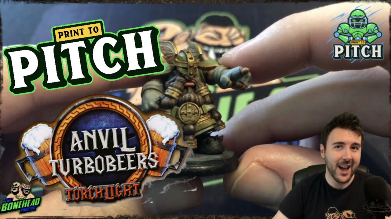 Torchlight Dwarf Team - 3D Printing Blood Bowl | Print to Pitch ...