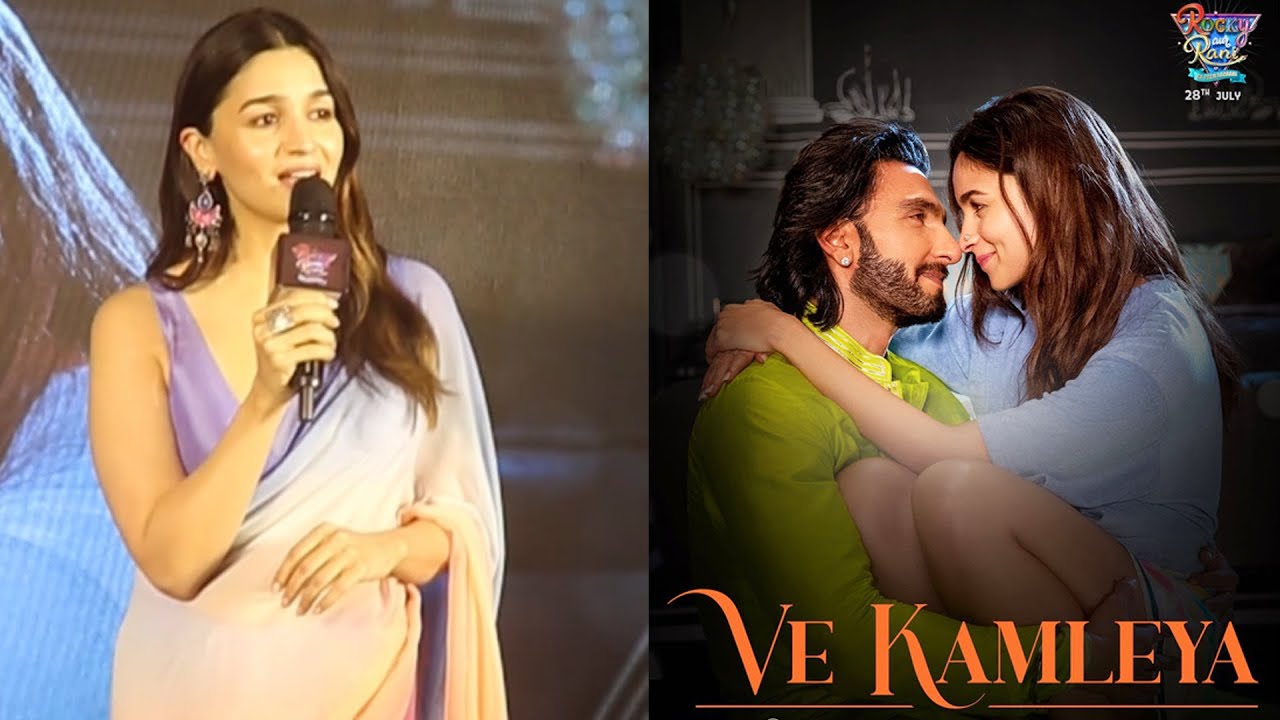 Alia Bhatt's LIVE Singing Ve Kamleya Song From Rocky Aur Rani Ki Prem ...