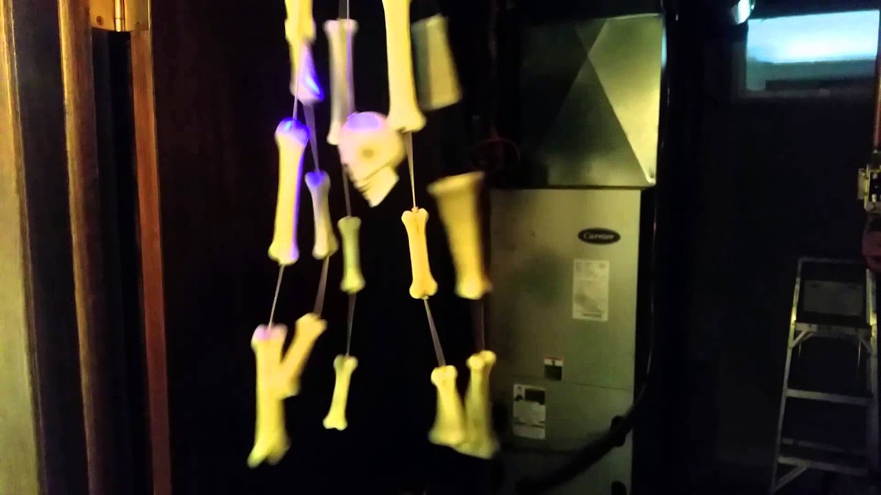Gemmy Animated Bone Wind Chimes - YouTube