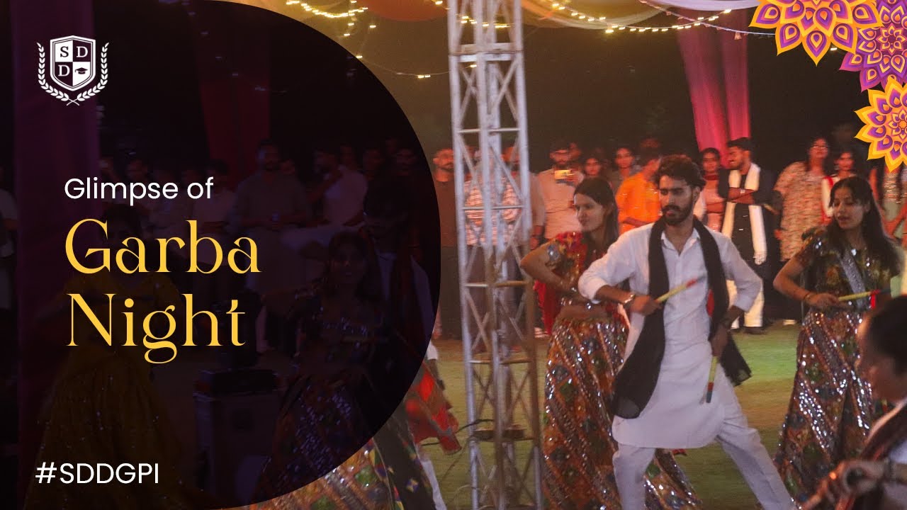 Garba Night 2024 at SDDGPI | Electrifying Dandiya Beats, Dance ...