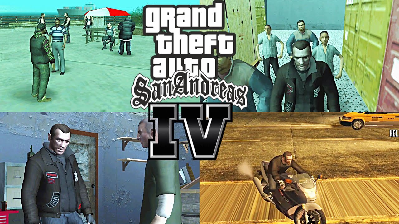 GTA San Andreas GTA IV Mod Showcase Gameplay Part 9 - YouTube