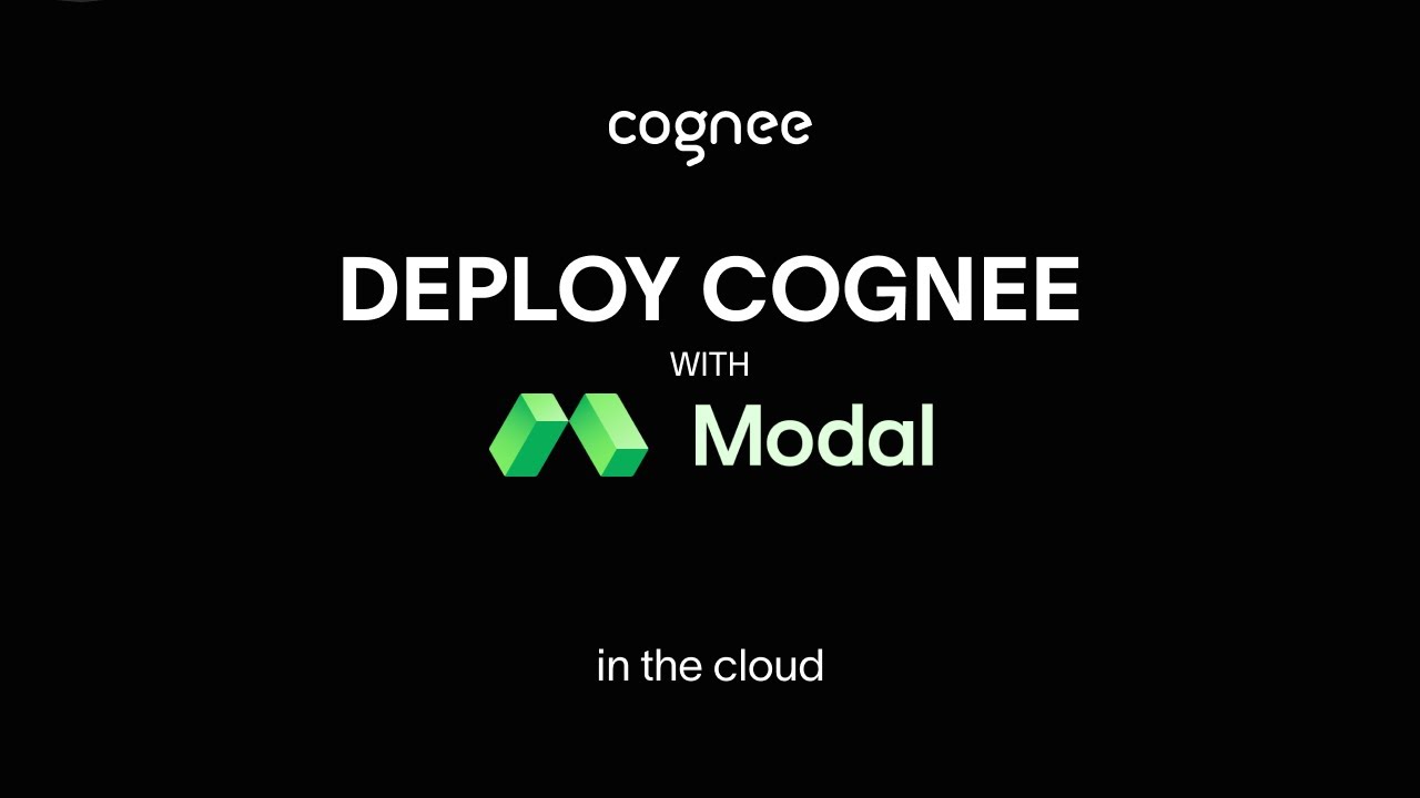 AI Memory with cognee: Building Knowledge Graphs & Deploying with Modal ...