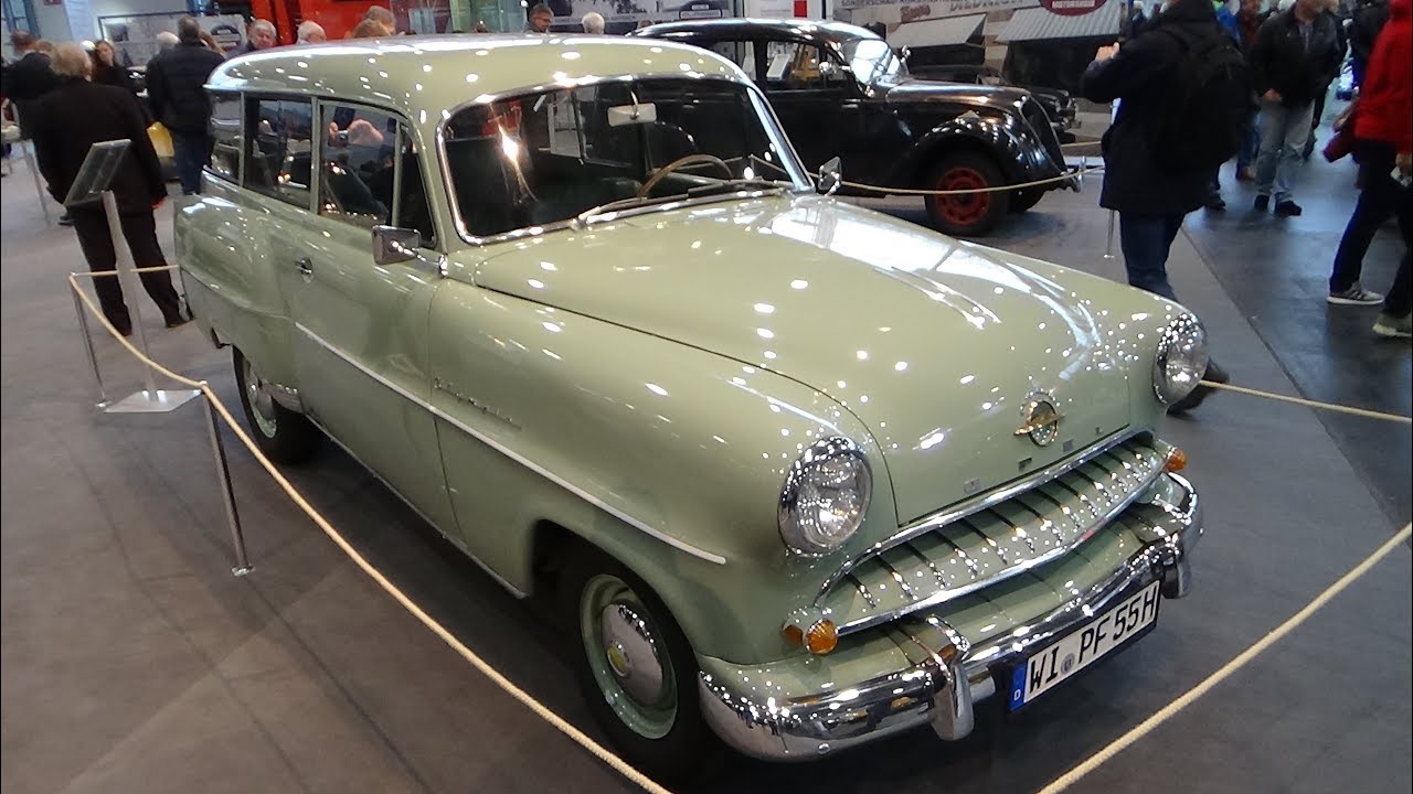1955 Opel Caravan - Bremen Classic MotorShow 2019 - YouTube