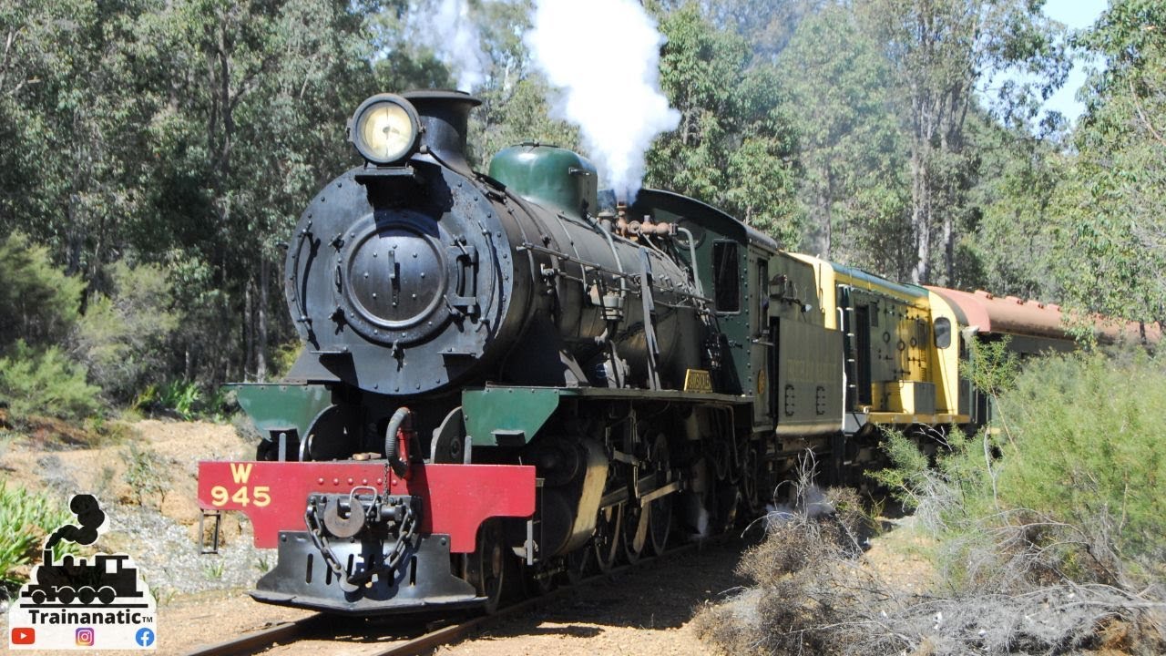 Hotham Valley Railway - Steam Ranger - YouTube