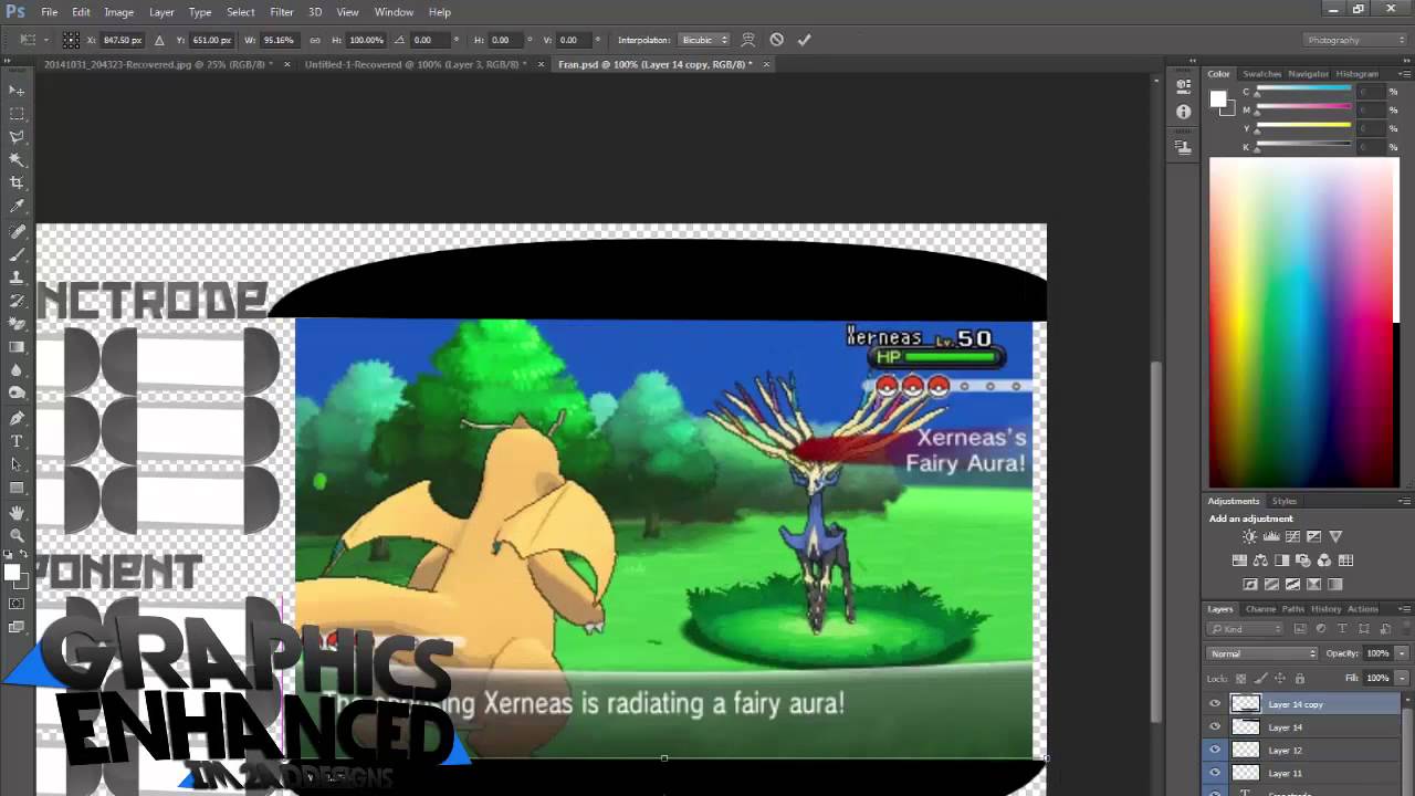 Graphics Enhanced - FranCTrode's GBA Layout - YouTube