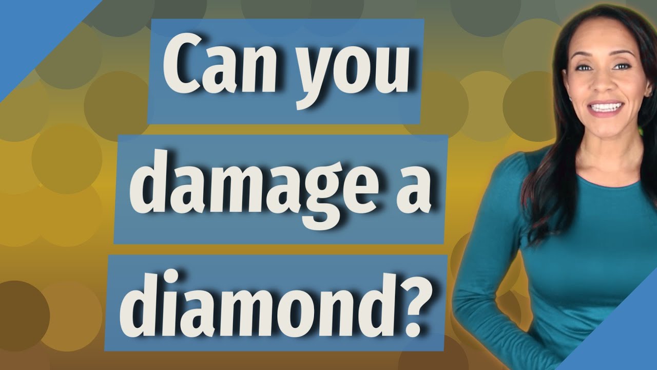 Can you damage a diamond? - YouTube