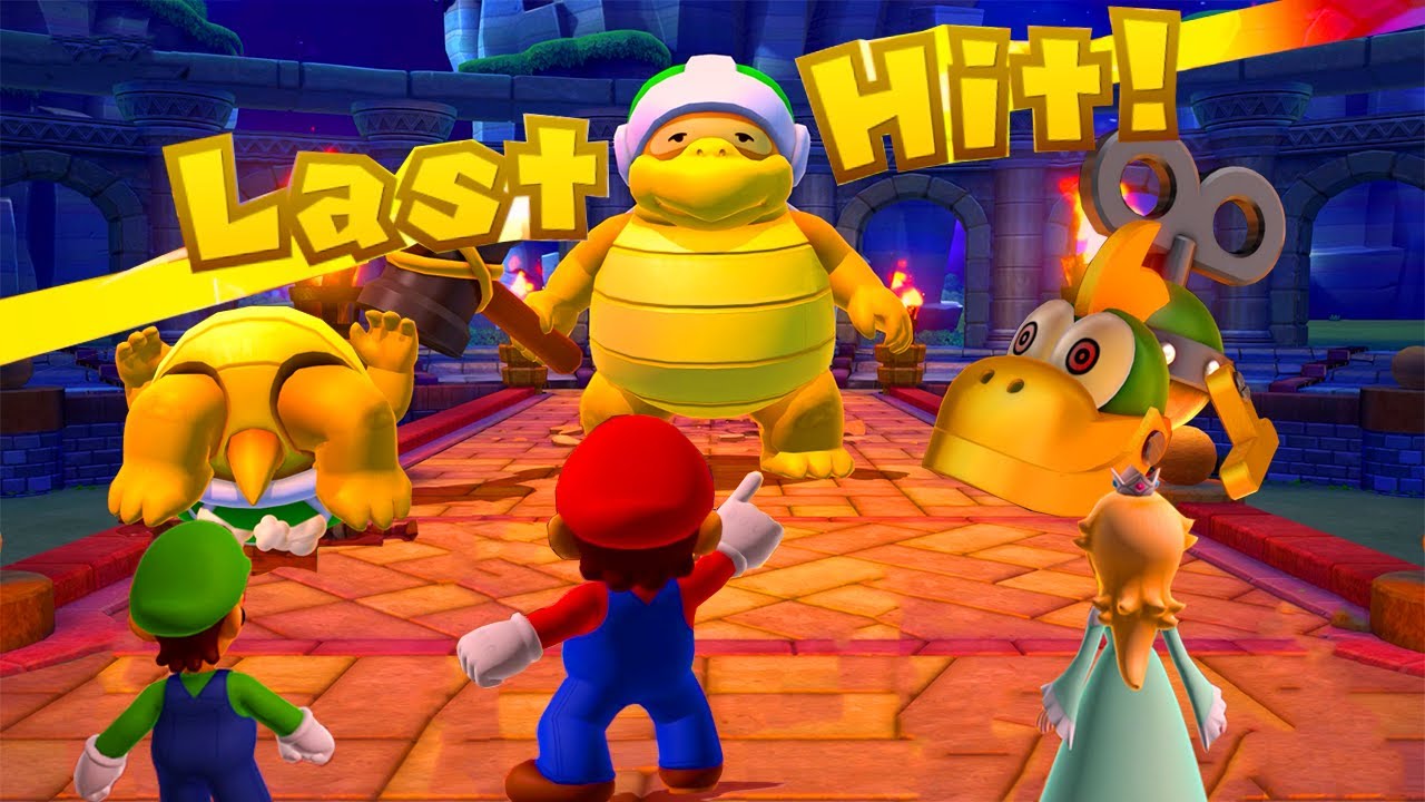Mario Party 10 Minigames - Mario Wins by Last Hit! - YouTube