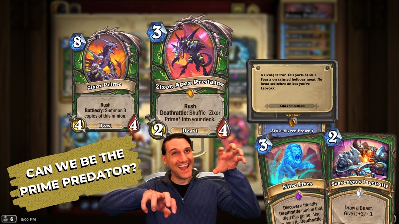 PRIME PREDATOR ZIXOR! Nine Lives And Beast Synergies Make This Prime ...