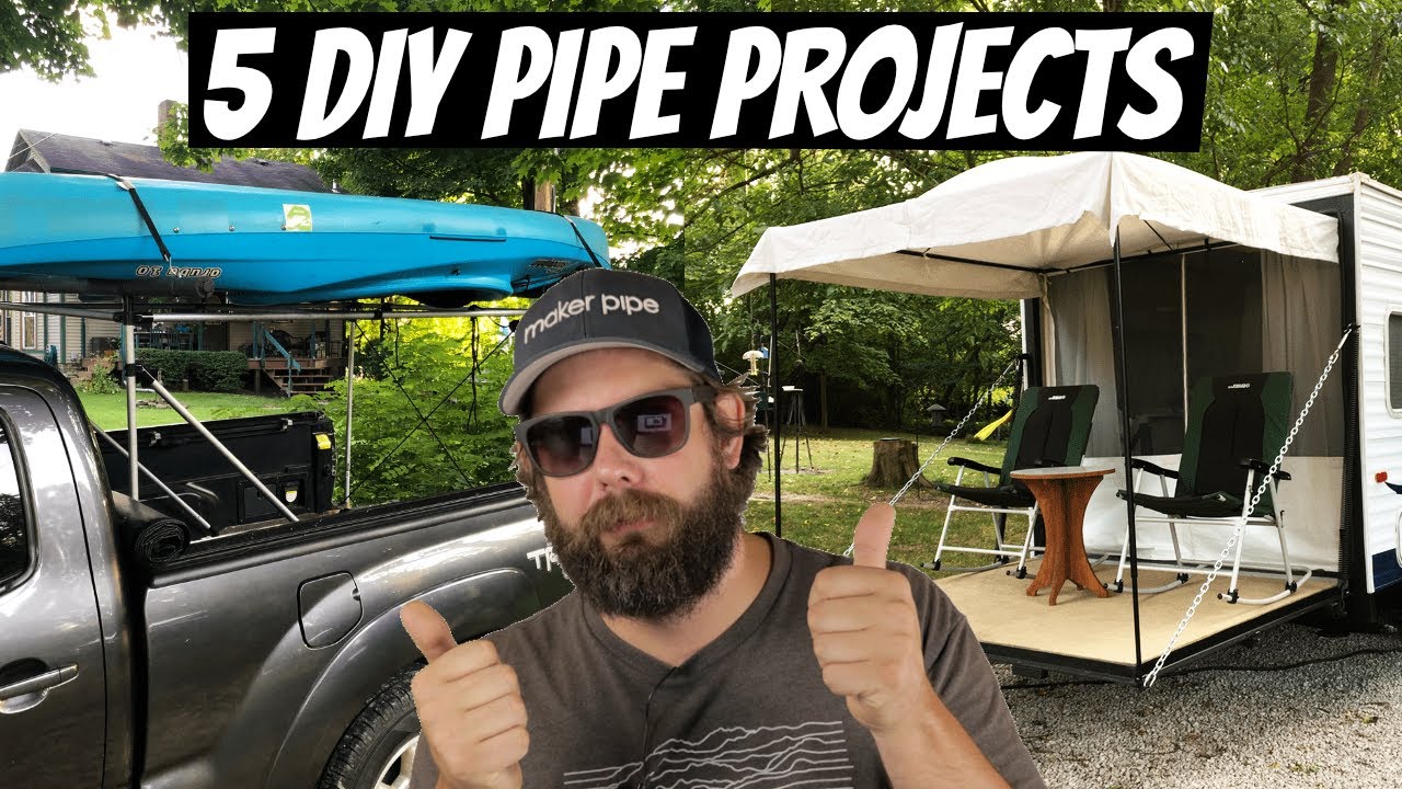 5 Unique and Creative Pipe Projects - Maker Pipe Monday - 013 - YouTube