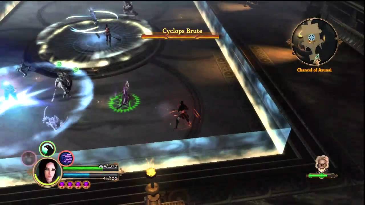 Dungeon Siege 3 l Cyclops Brute Boss Ep.16 HD-720p - YouTube