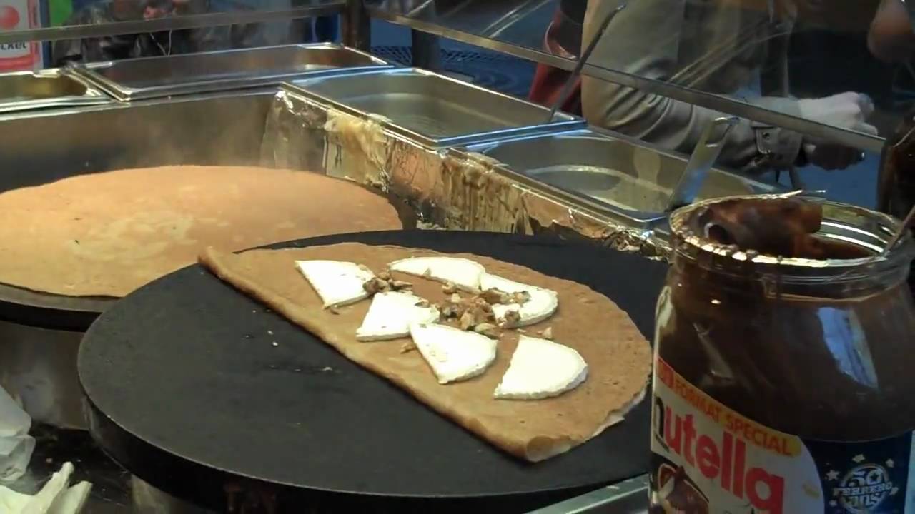 Paris Street Crepes - July 2009 - YouTube