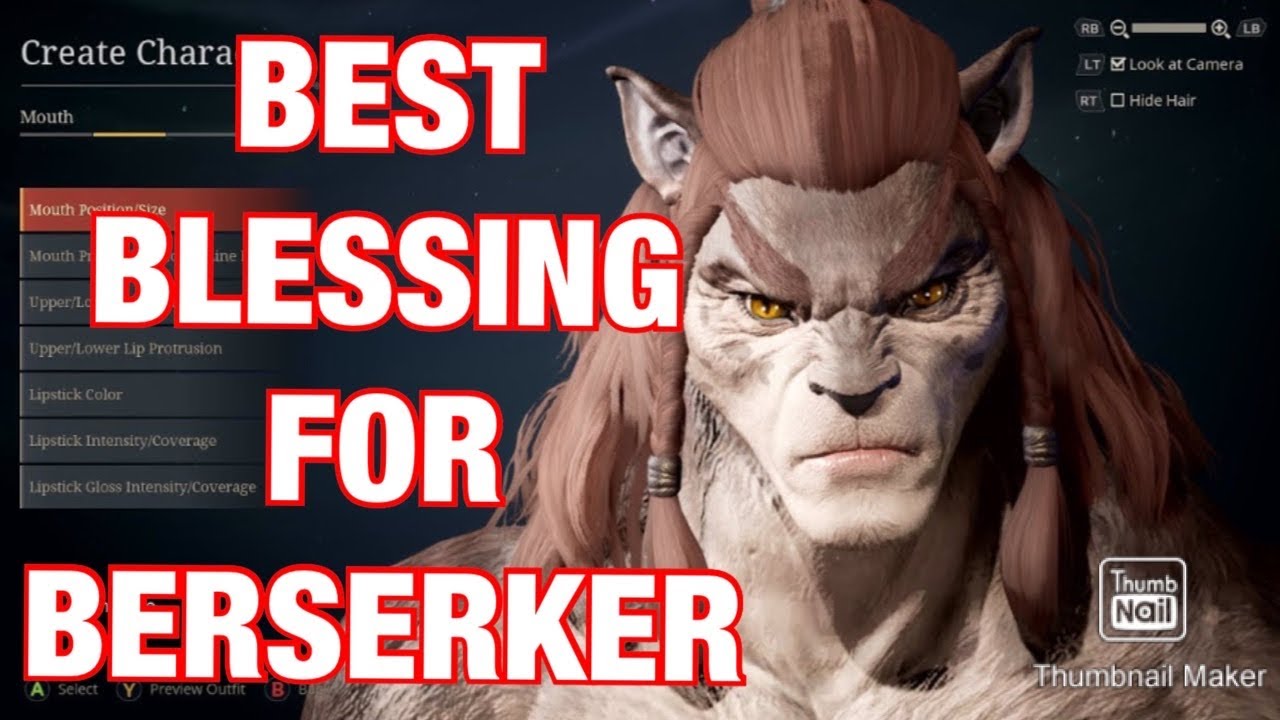 Bless unleashed berserker - aplusserre