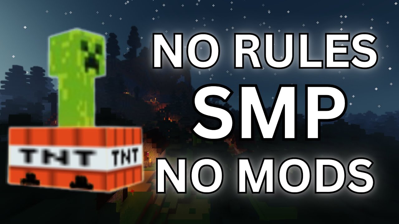 BEST PUBLIC Minecraft SMP | NO MODS | NO RULES | That you can play ...