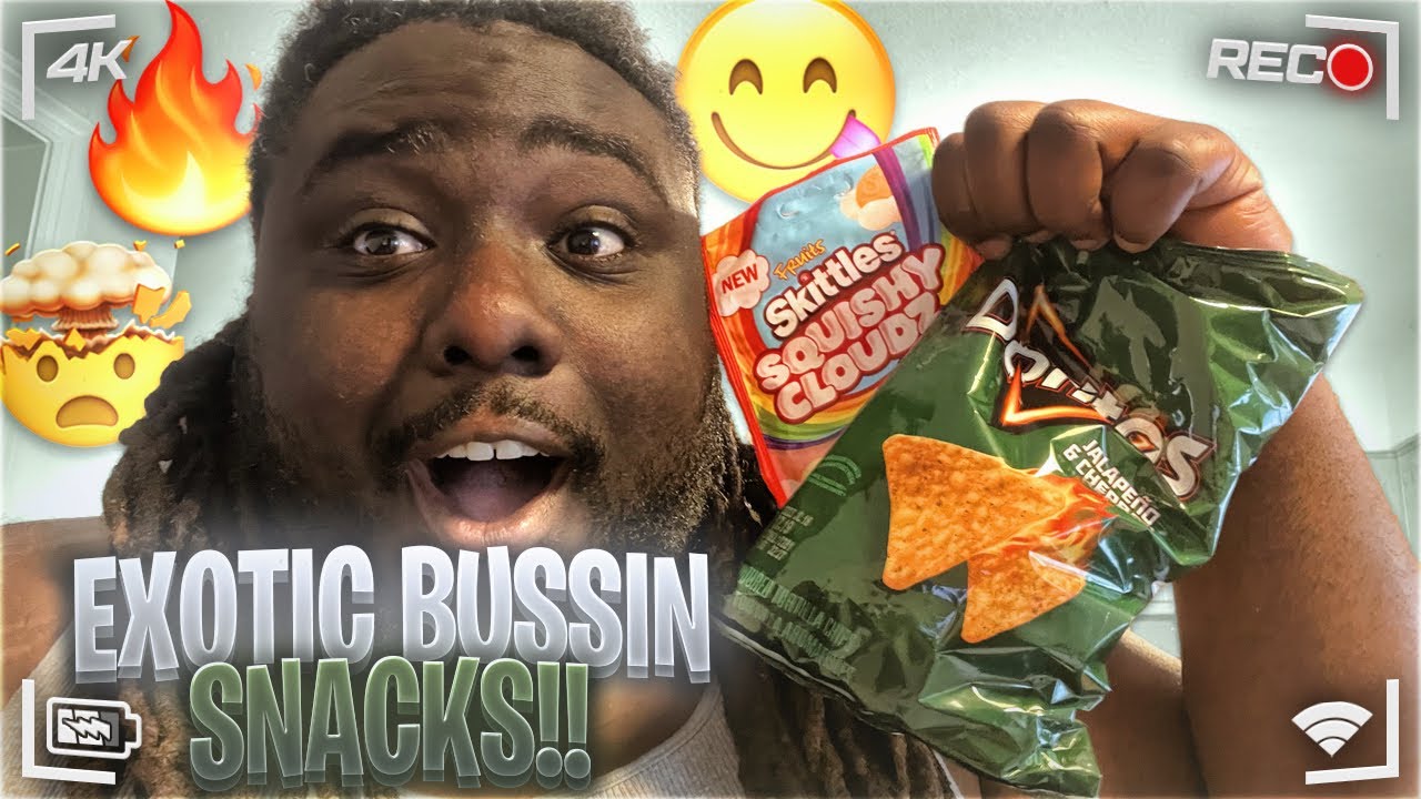 😋Exotic Snacks From Bussin Snacks Reveal & Showcase🤯🔥 - YouTube