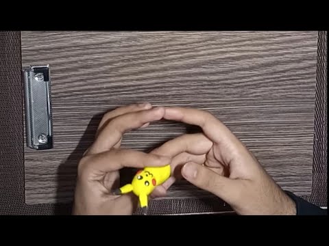 How to make PIKACHU figure with clay step by step - YouTube