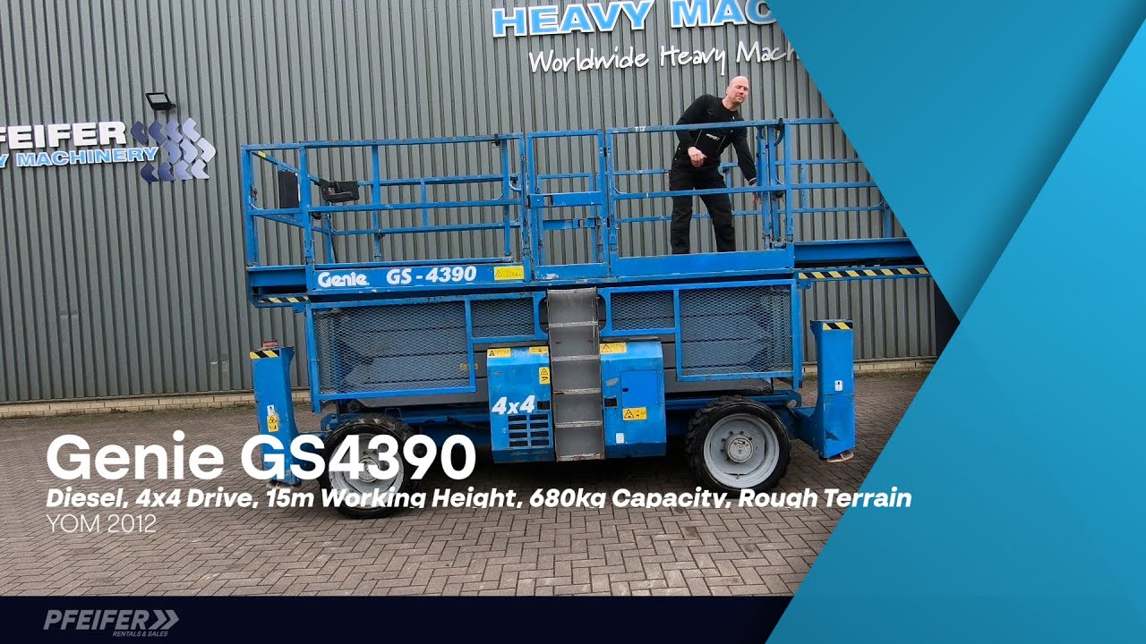 Genie GS4390 2012 - YouTube