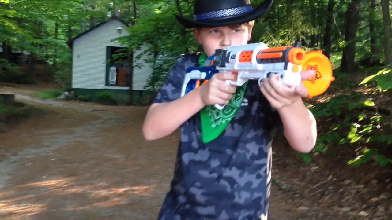 NERF WAR MOVIE: THE WILD WESTERN - YouTube