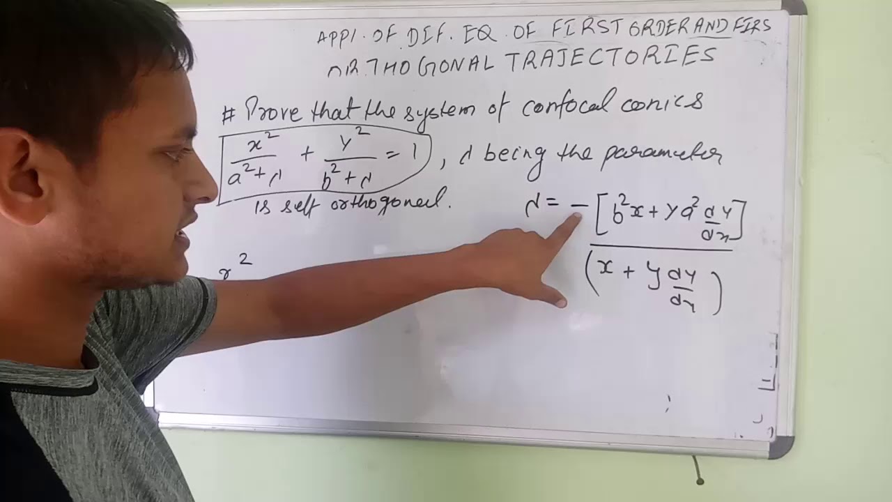 Orthogonal Trajectories | Self-Orthogonal Curves | Application of ...