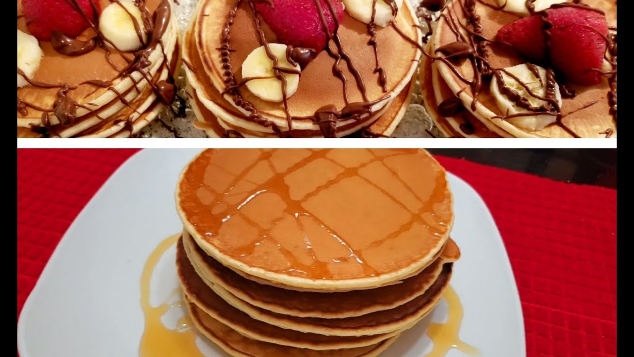 بان كيك بالحليب سهل وسريع التحضير👌👌 Pancakes Recipe Youtube