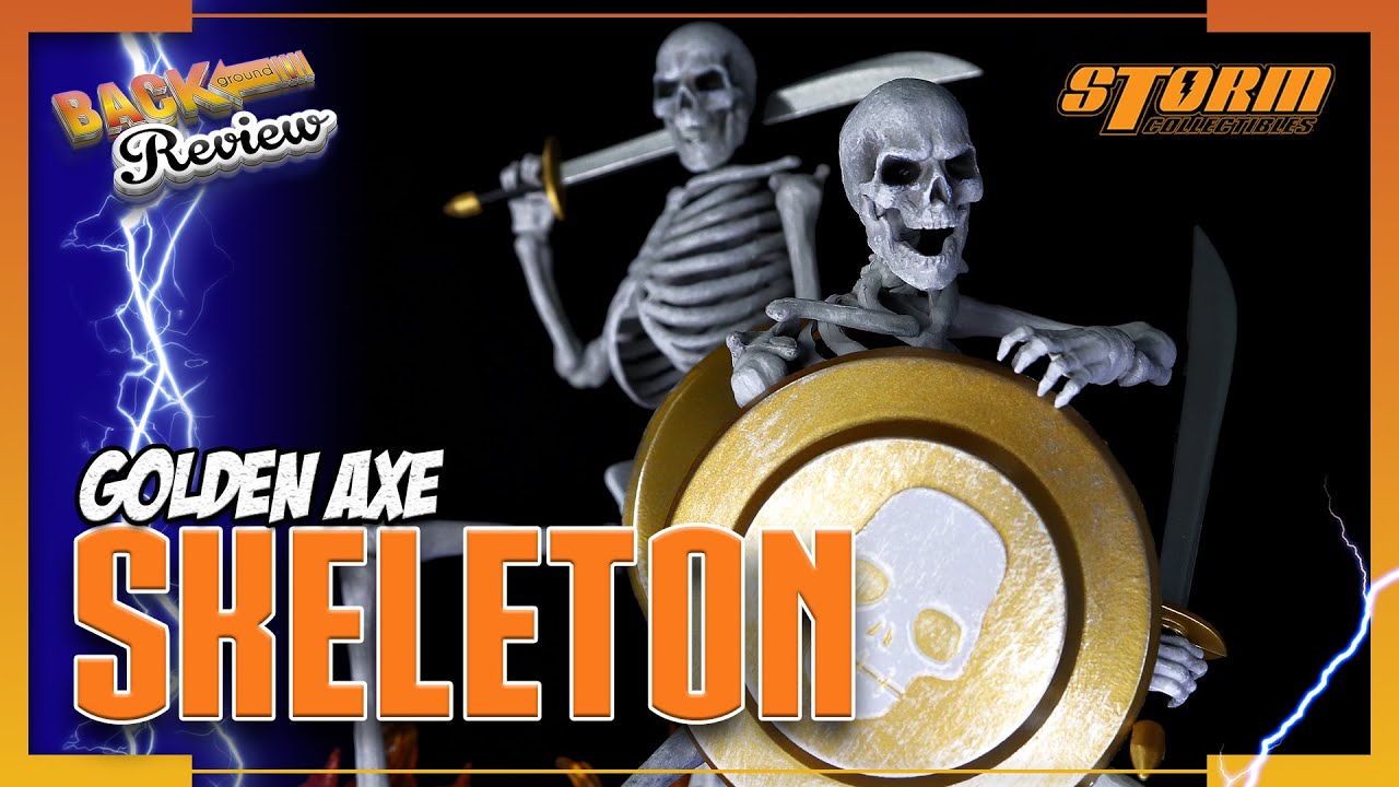 SKELETON TWO PACKS GOLDEN AXE STORM COLLECTIBLES REVIEW BR - YouTube
