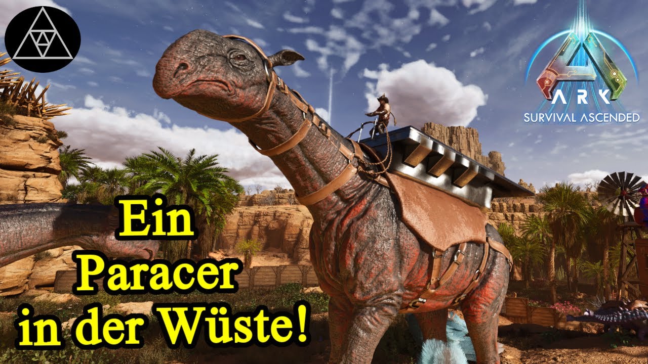 Paracer & Procoptodon zähmen! ASA E87 - ARK: Survival Ascended - YouTube