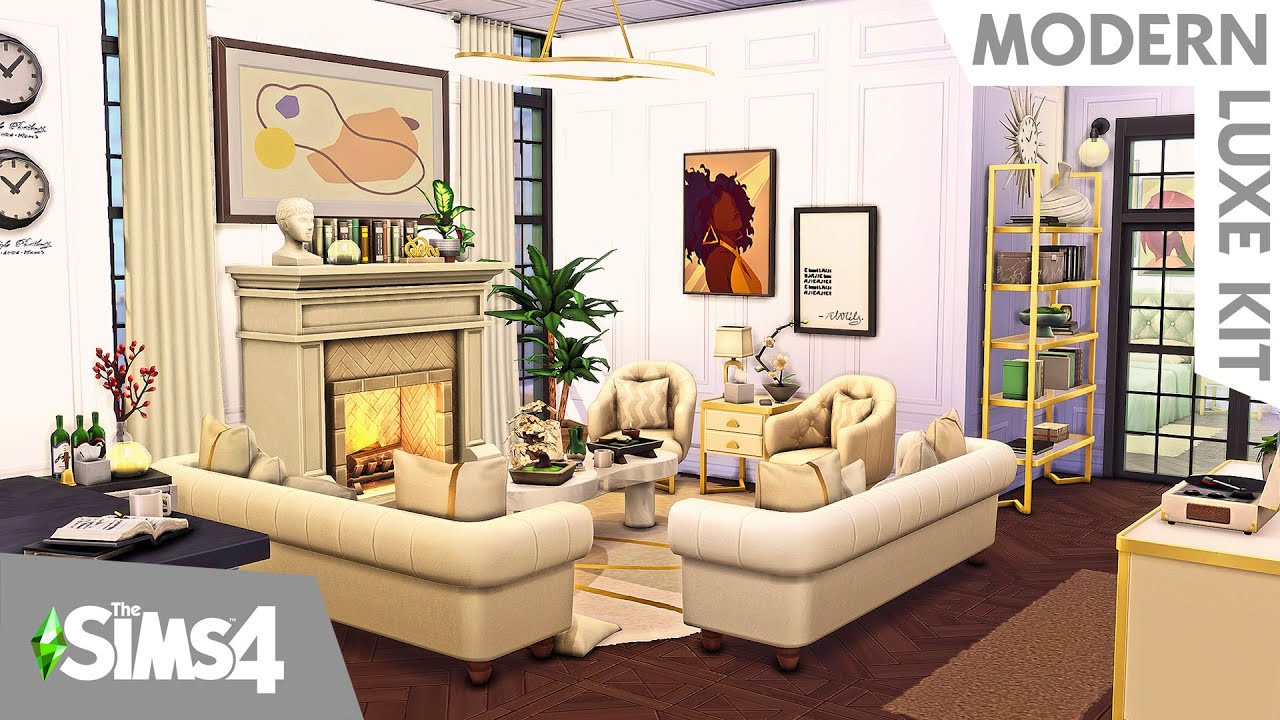 Sims Moderno The Sims Resource Winter Modern House