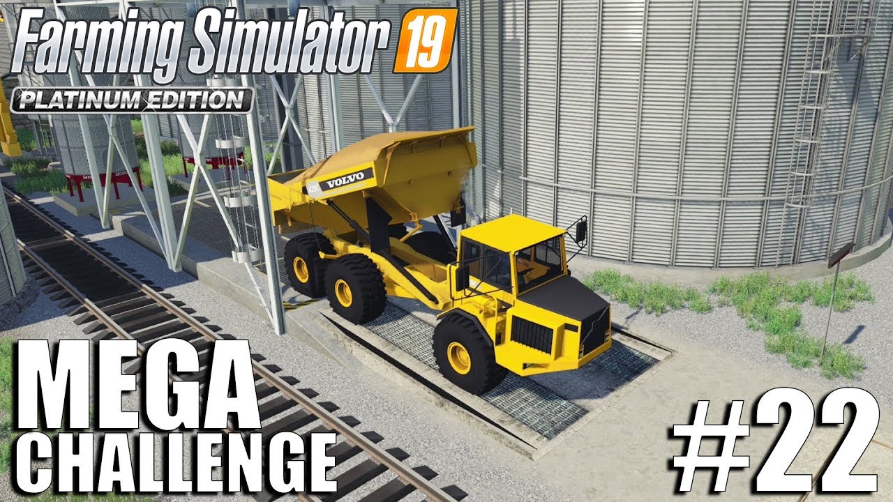 MEGA Equipment Challenge 2.0 | Timelapse #22 | Nebraska Map | FS19 ...