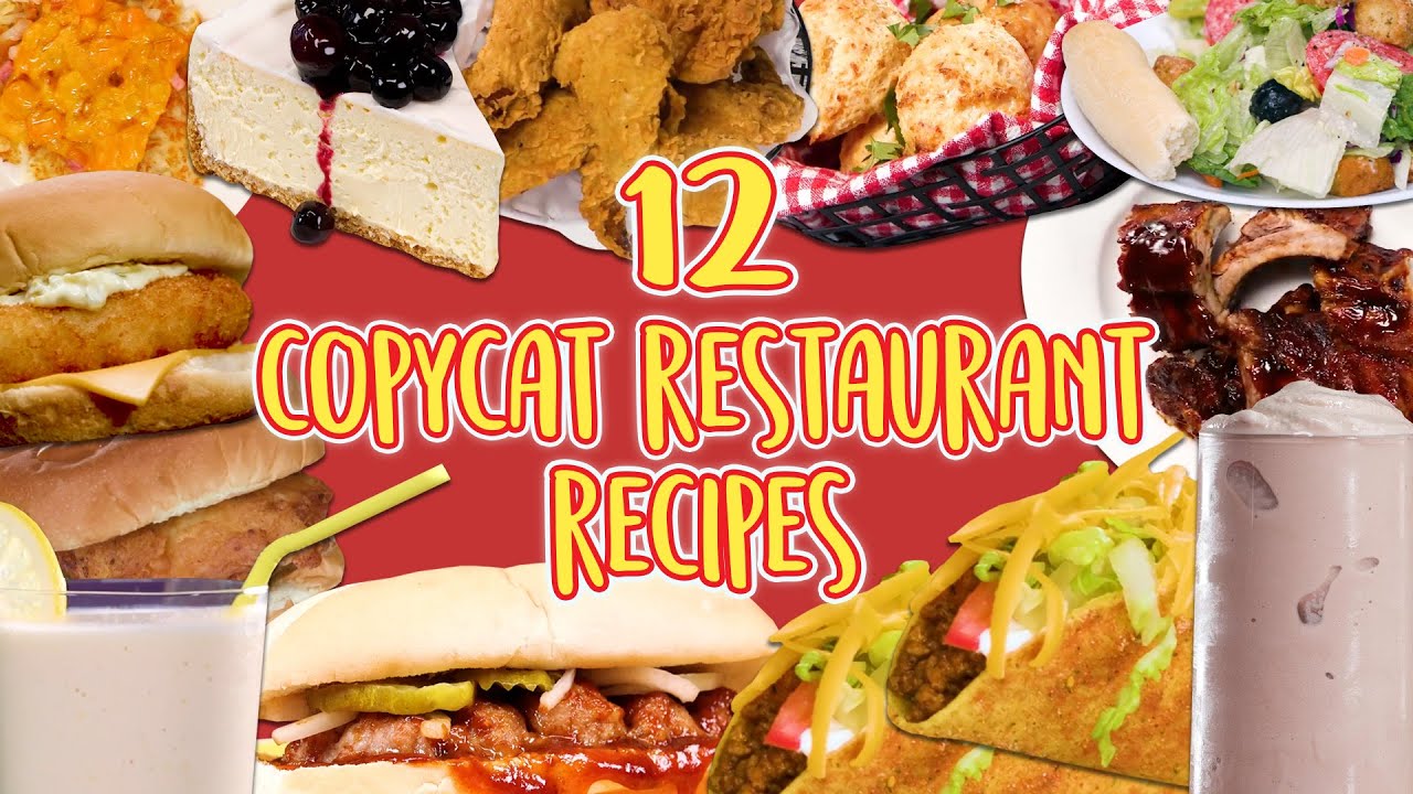 How to Make 12 Copycat Restaurant Recipes | Super Compilation | Well ...