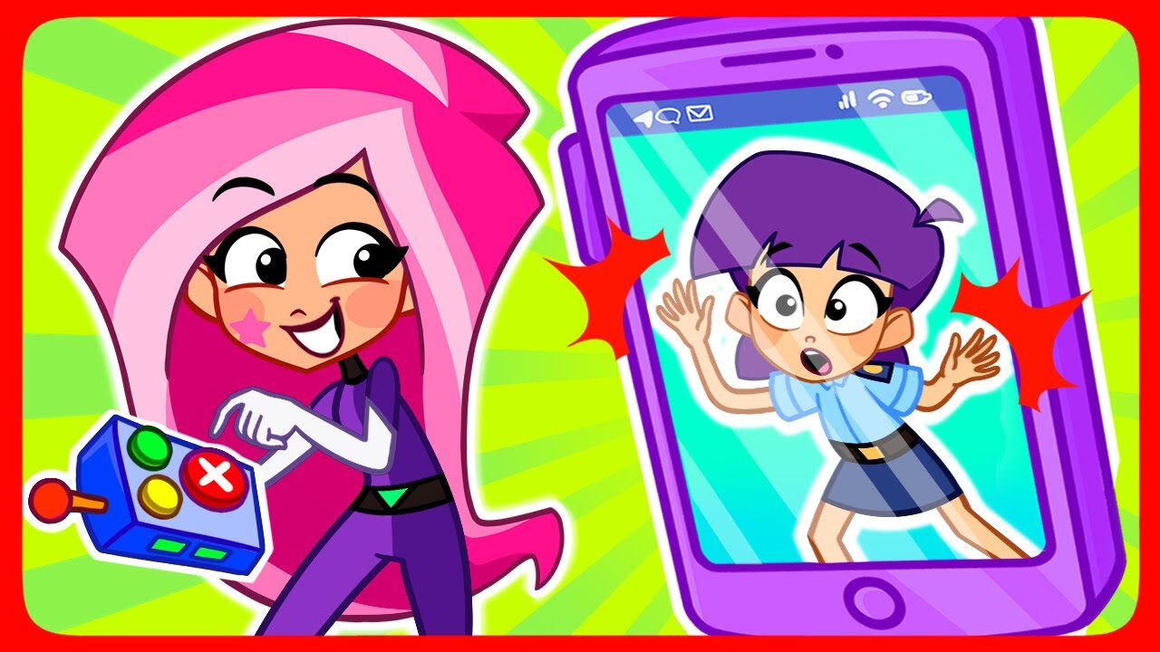 Trap Inside the Phone! 📱 Don't Touch Gifts from Strangers 🎁 Safety ...