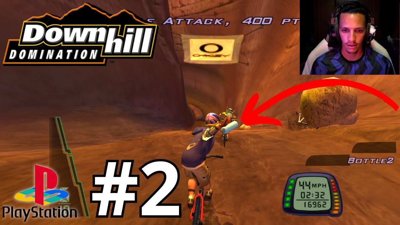 DOWNHILL DOMINATION (PS2) #2 - NO MEIO DO DESERTO DE BIKE KKK ...