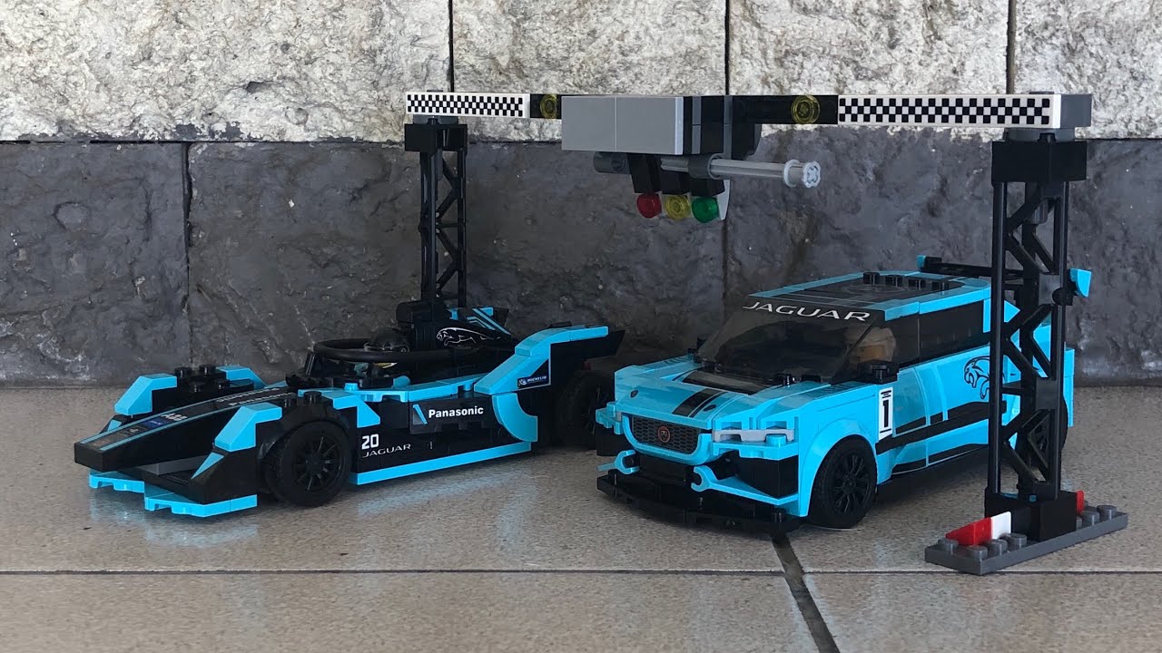 UNOXING and SPEED BUILD: LEGO Speed Champions Jaguar - YouTube