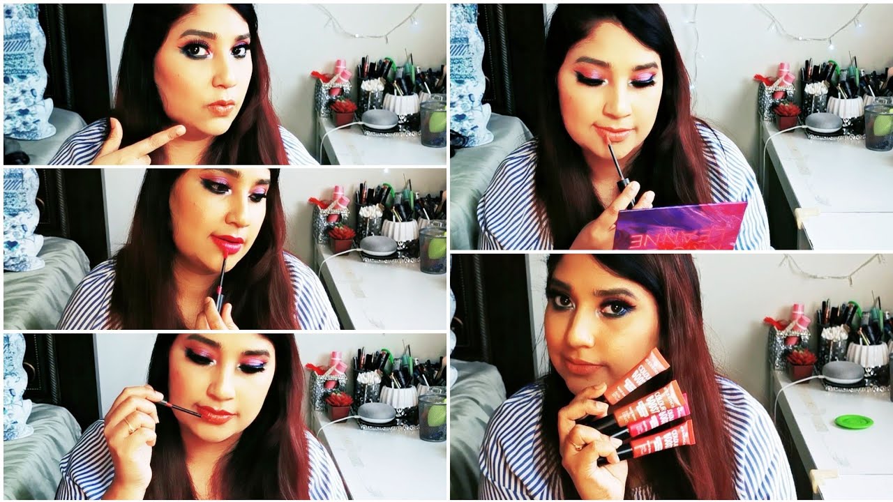 essence lip colour boost matte liquid lipstick/sadia mir - YouTube