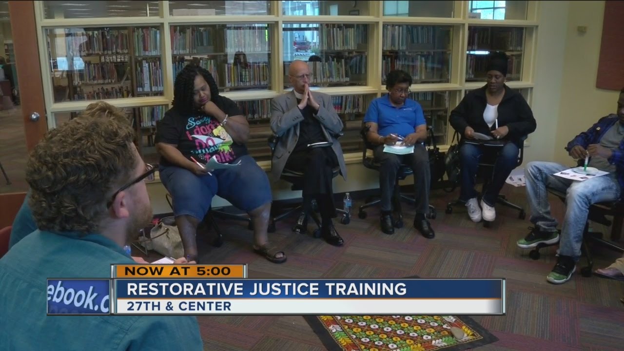 'Restorative justice' program helps young offenders - YouTube