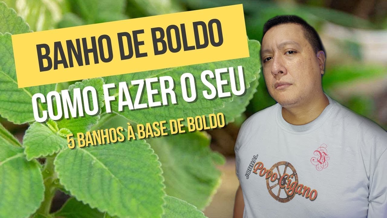 Como fazer o seu Banho de Boldo. 5 banhos à base de Boldo - YouTube