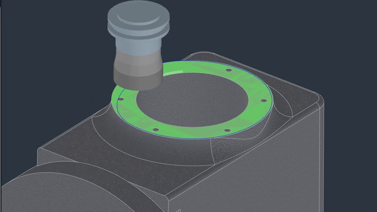 Spindle Housing Machining - YouTube