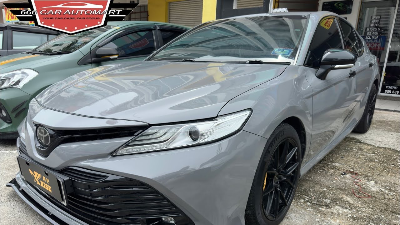 NEW Camry full wrapping Nardo Grey frm RM 1xxx😱😱 fully modified Brembo ...