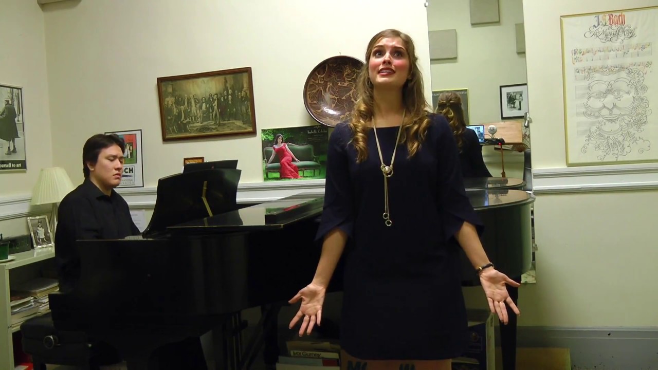 Alexandra Purdy College Light Opera Company 2018 Audition - YouTube