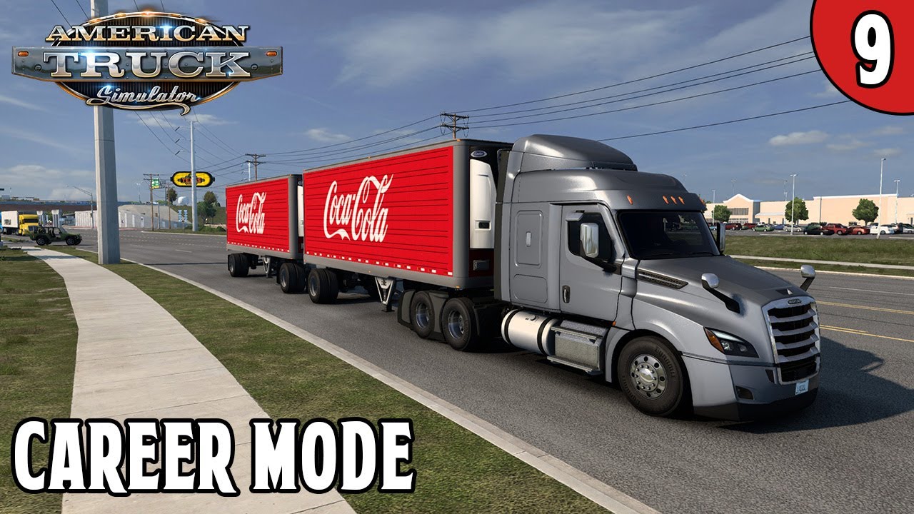 ATS | Ep 9 | Double Coca Cola To Wichita Falls - YouTube