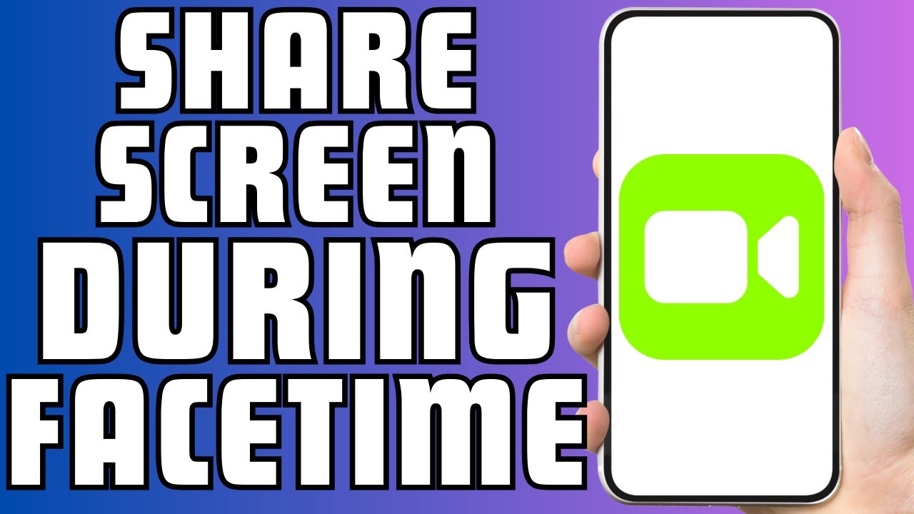 How to Share Screen During Facetime Calls in iOS 18 - YouTube