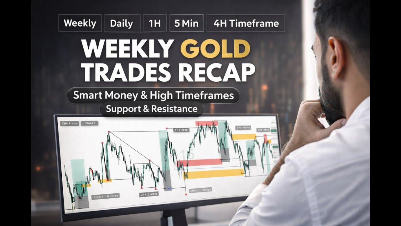 "Weekly Gold Trades Recap: Smart Money Concepts & High Timeframe ...