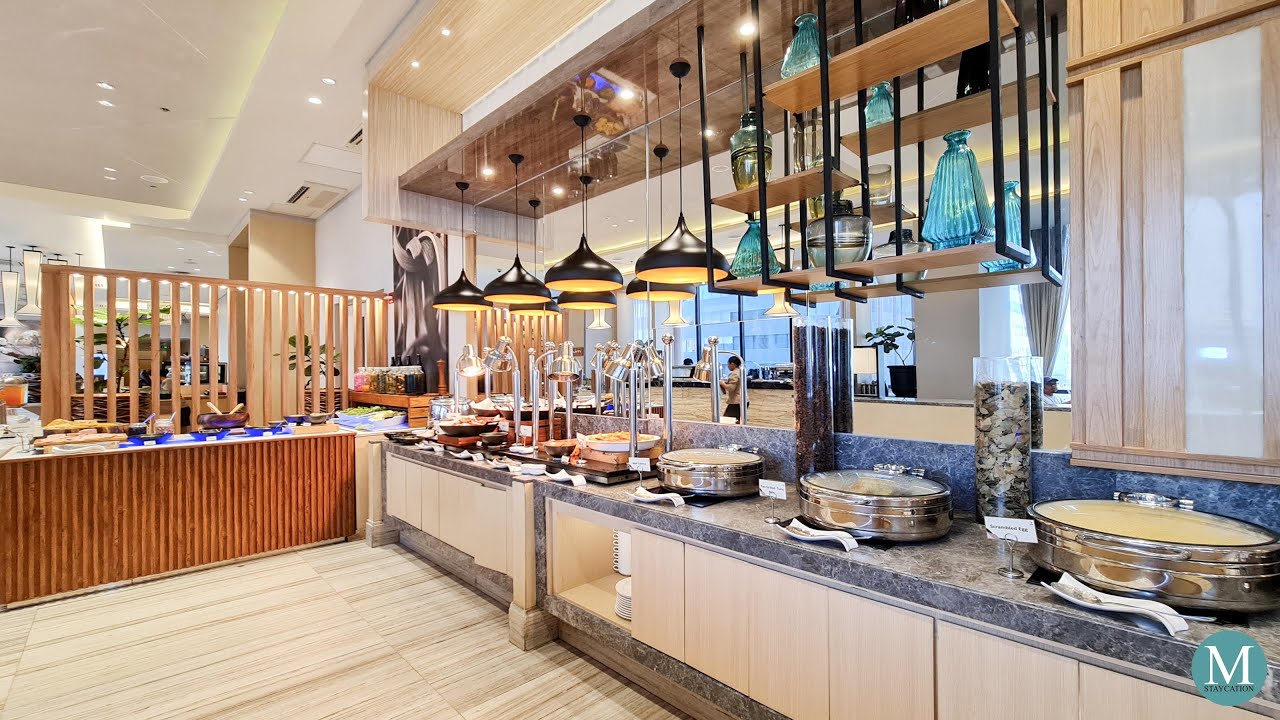Breakfast Buffet at Seda Central Bloc Cebu | Hotel Buffet 🇵🇭 - YouTube