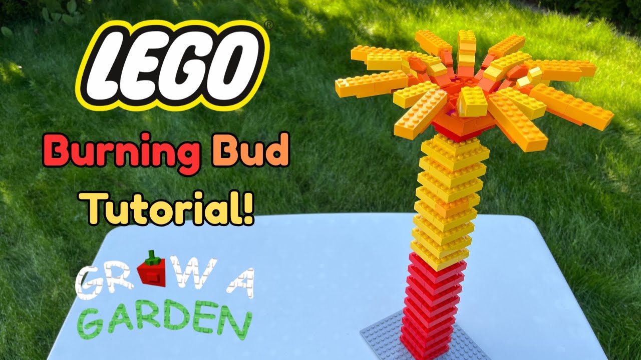 LEGO Burning Bud Tutorial! | Grow a Garden | #growagarden #roblox # ...