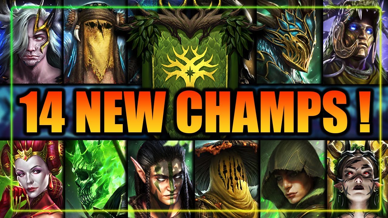 🍂 NEW SYLVAN WATCHERS FACTION REVEALED 🍂 14 NEW CHAMPIONS ! | Raid ...