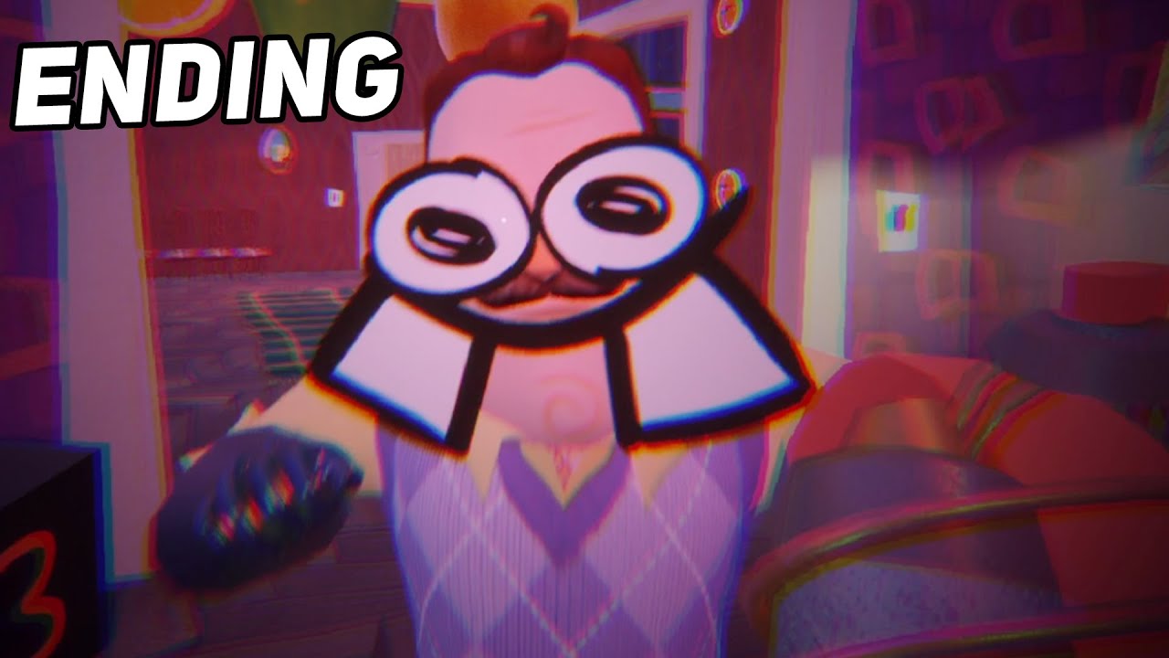 HELLO NEIGHBOR STINKY MOD ENDING ! - YouTube