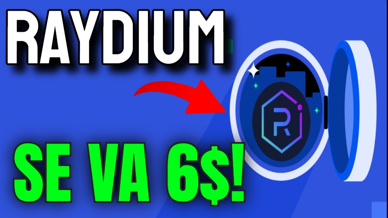 🔴 ACTÚA YA 🔴 RAYDIUM CRYPTO (RAY) LLEGARÁ a 6$ DÓLARES 😲 - YouTube
