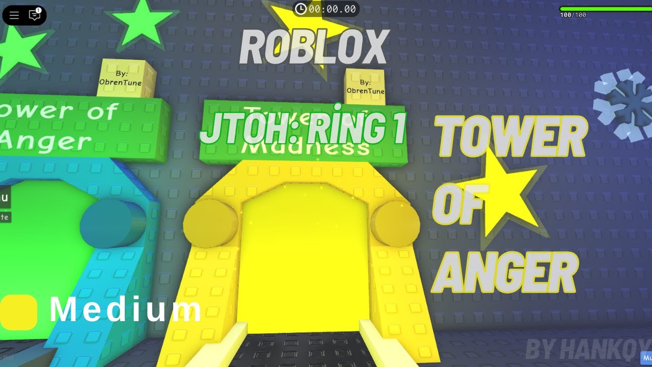 Tower of Madness (TOM) | Jtoh Ring:1 | Roblox Tower-Parkour Gameplay ...