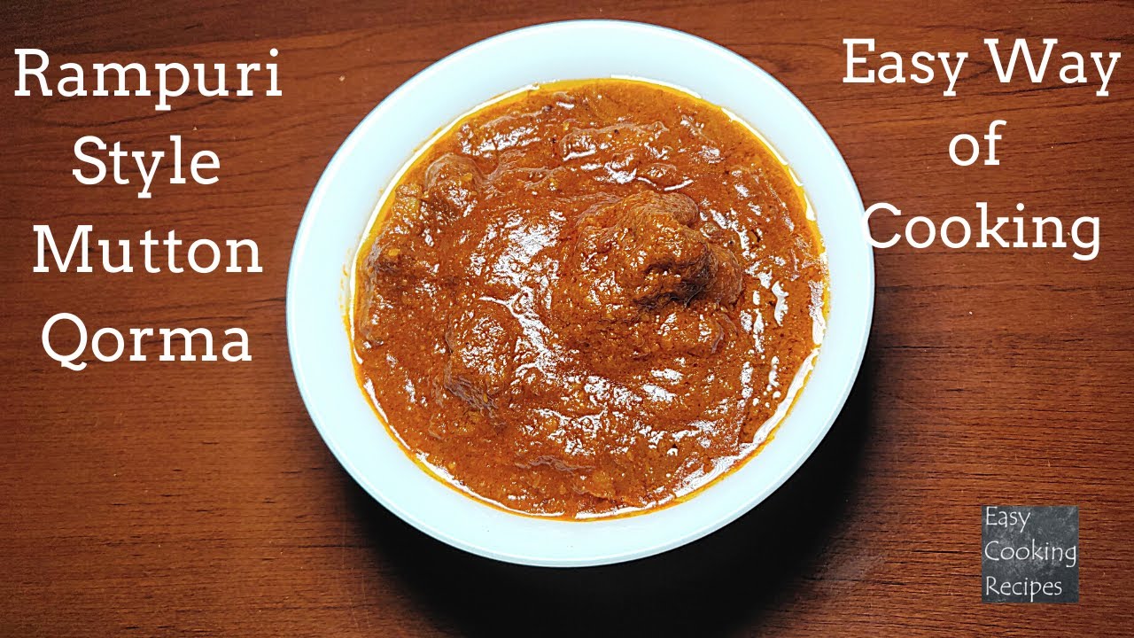 Rampuri Style Qorma Easy Way | Taar Qorma | Easy Qorma Recipe | Easy ...