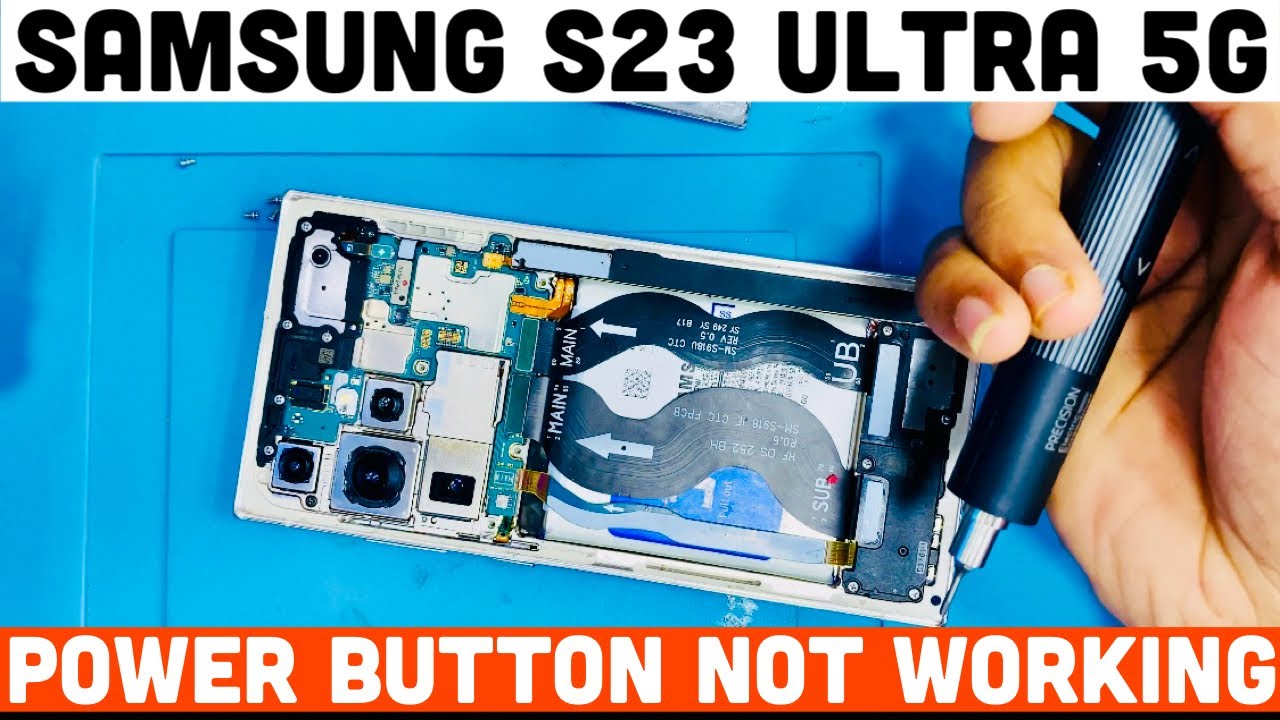 How To Fixed Samsung Galaxy S23 Ultra 5G Power Button Not Working - YouTube
