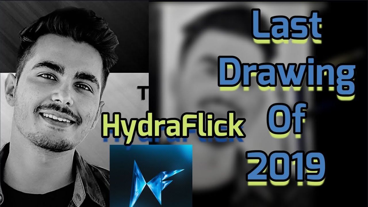 Portrait of HydraFlick || Last Drawing of 2019 || By Aswathama Arts ...